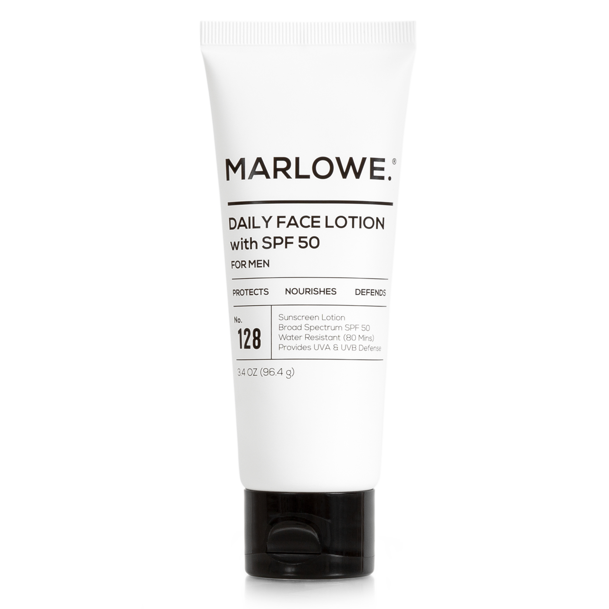 Marlowe - No. 128 Facial Lotion, SPF 50, 3.4 oz – The 2nd