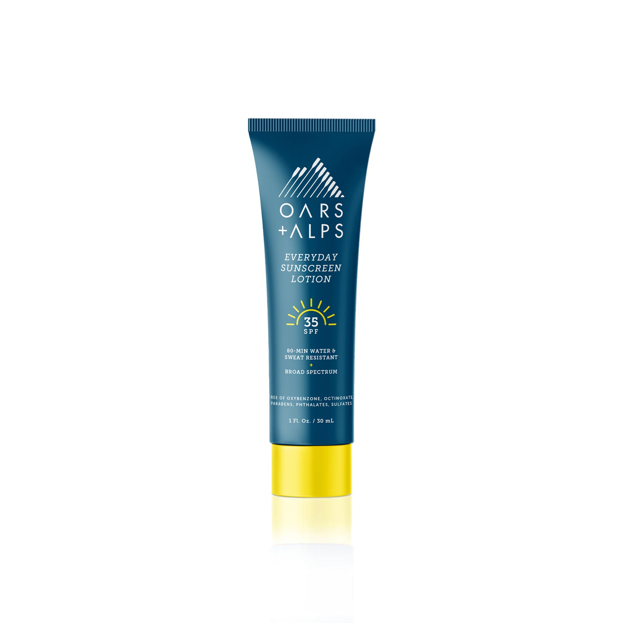 Oars + Alps - Travel Size Everyday Sunscreen Lotion with SPF 35 – The 2nd